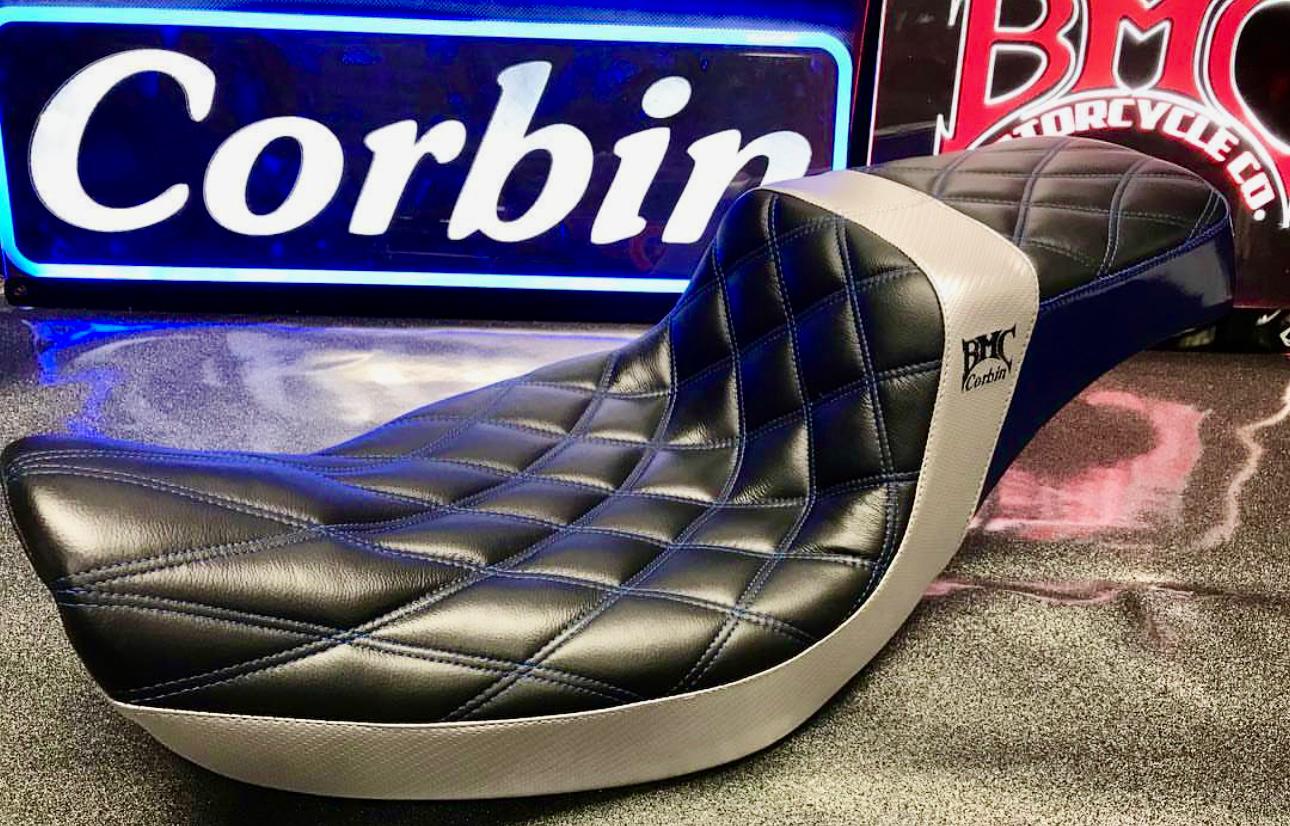 BMC/Corbin Widowmaker Seat - Dyna – BMC Motorcycle Company